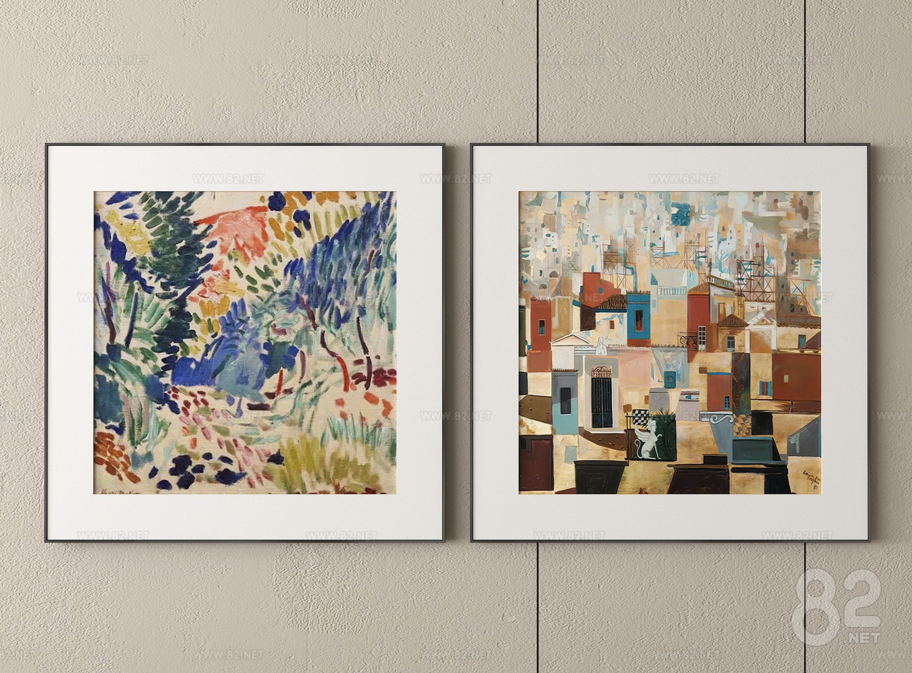 Modern Hanging Painting Decorative Painting Abstract Hanging Painting ...