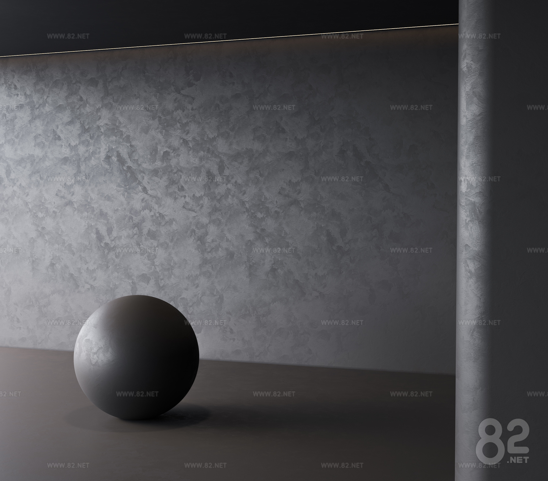 modern paint art paint micro cement latex paint download Sketchup Model ...