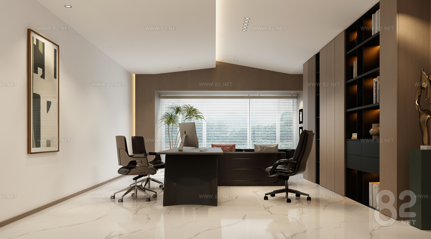 Modern Manager Office Italian Manager Office Manager Office Desk and ...