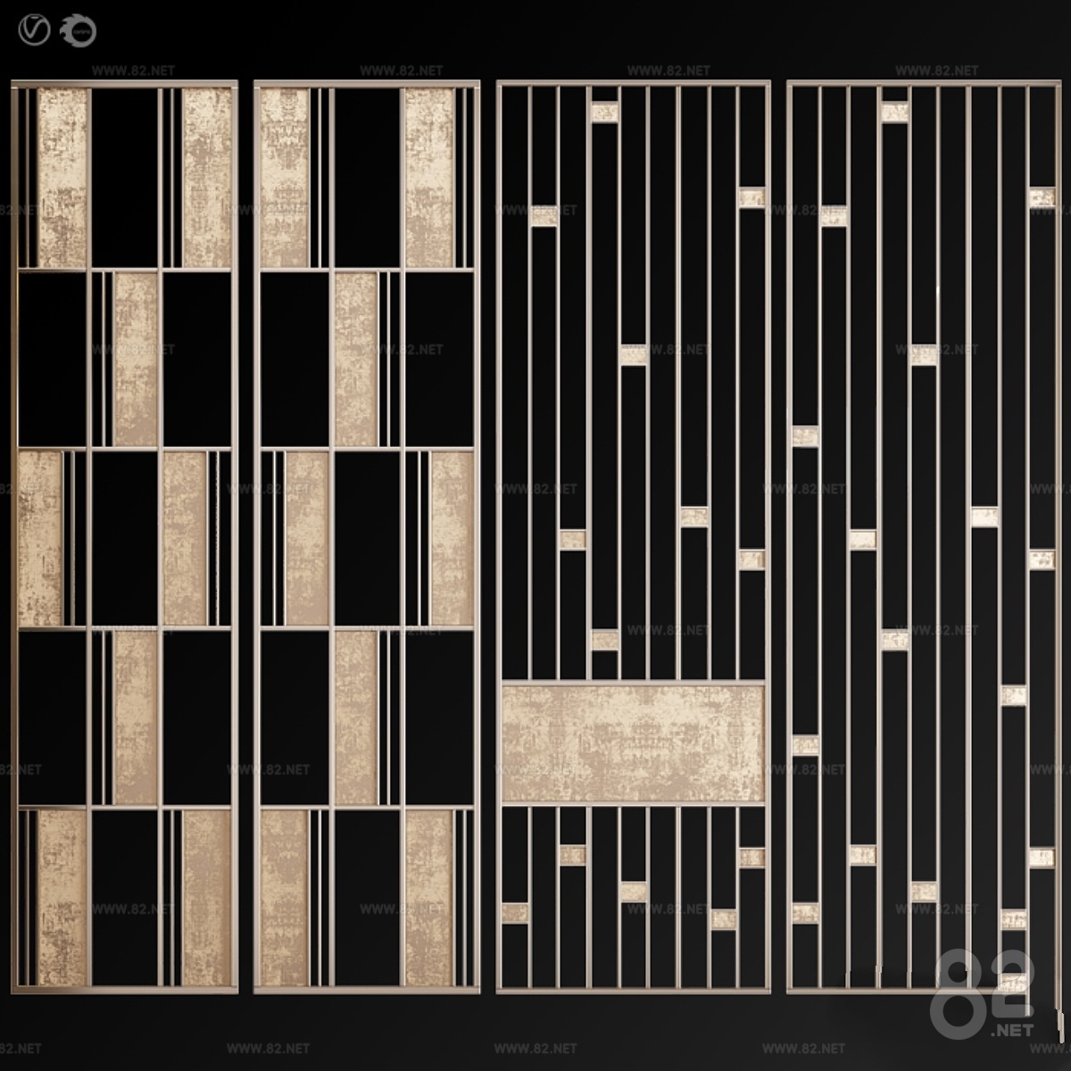 Decorative Partition #13 download | 3Ds Max(.max) - 82Models