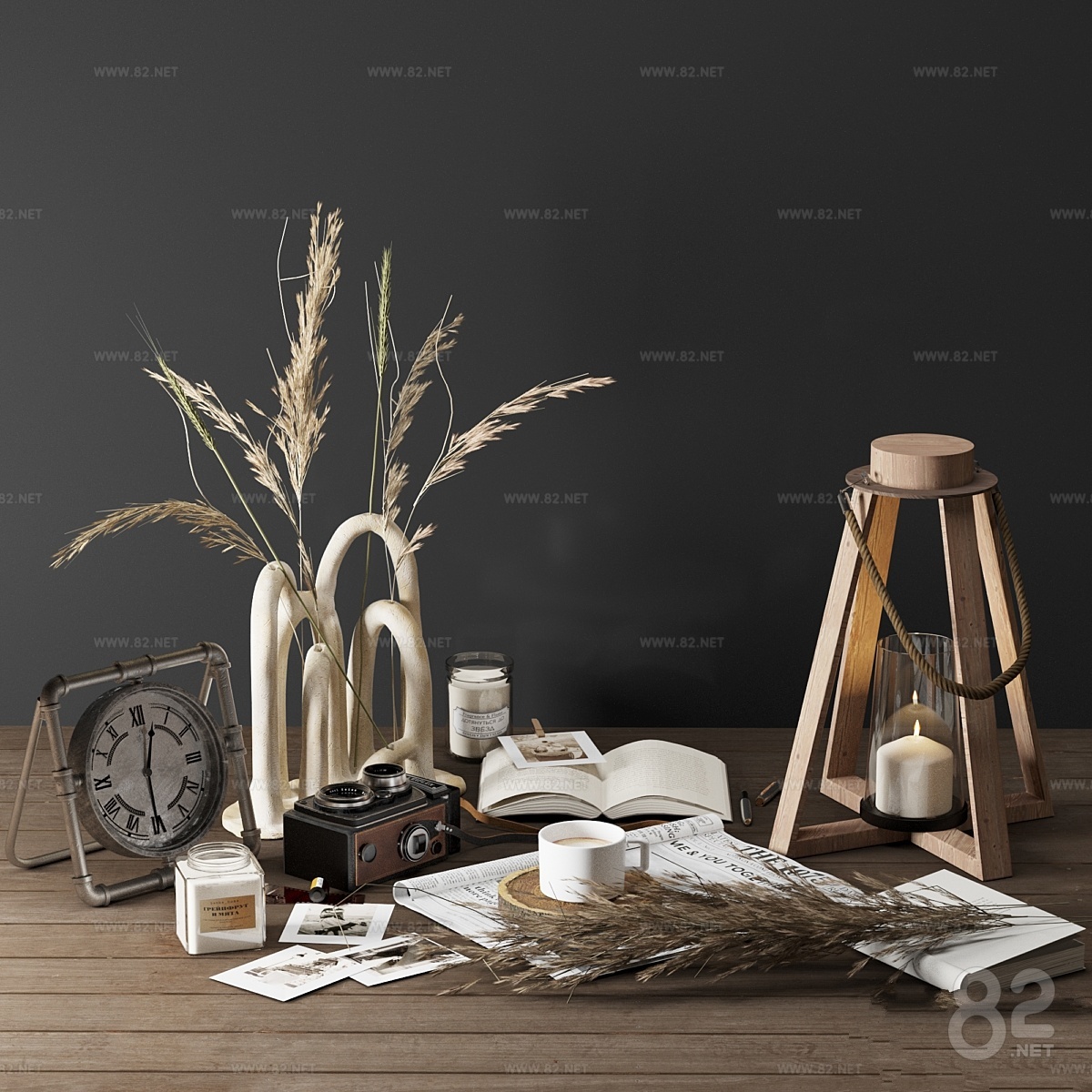 Decoration Set 02 Vintage Camera download | 3Ds Max(.max) - 82Models