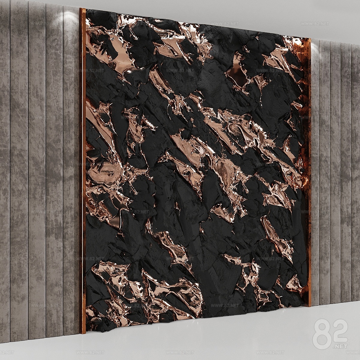 Scandy Rock Panel with soft beige panel download | 3Ds Max(.max) - 82Models