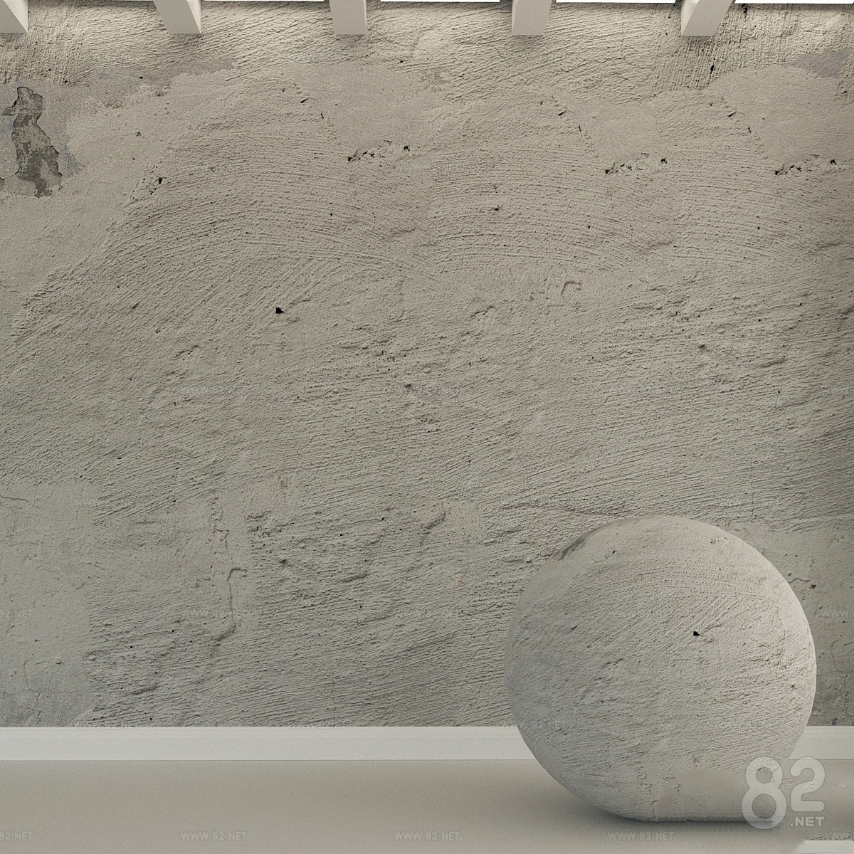 Concrete walls. Old concrete. 158 download | 3Ds Max(.max) - 82Models
