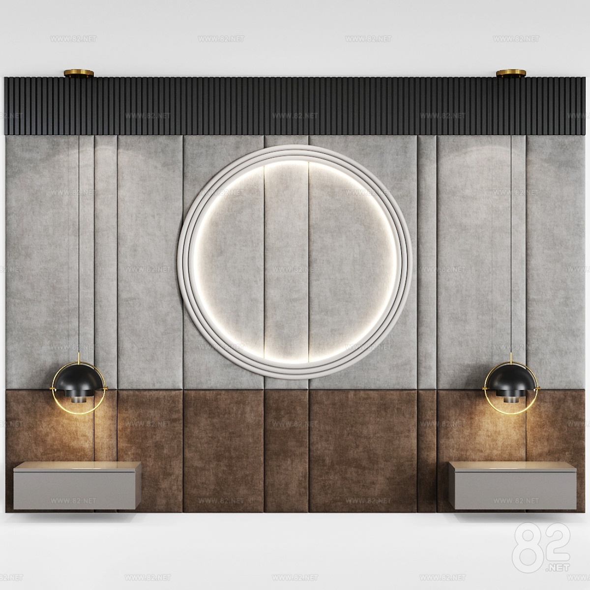 Decorative Panel 023 download | 3Ds Max(.max) - 82Models