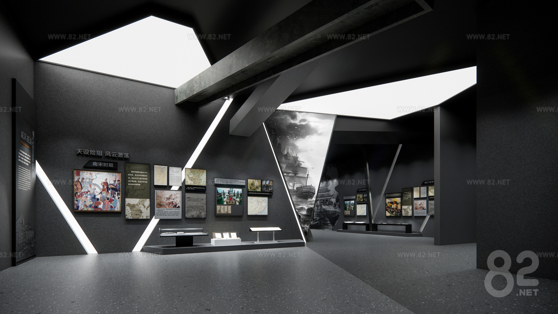 The Modern Museum download Sketchup Model | SketchUp(.skp) - 82Models