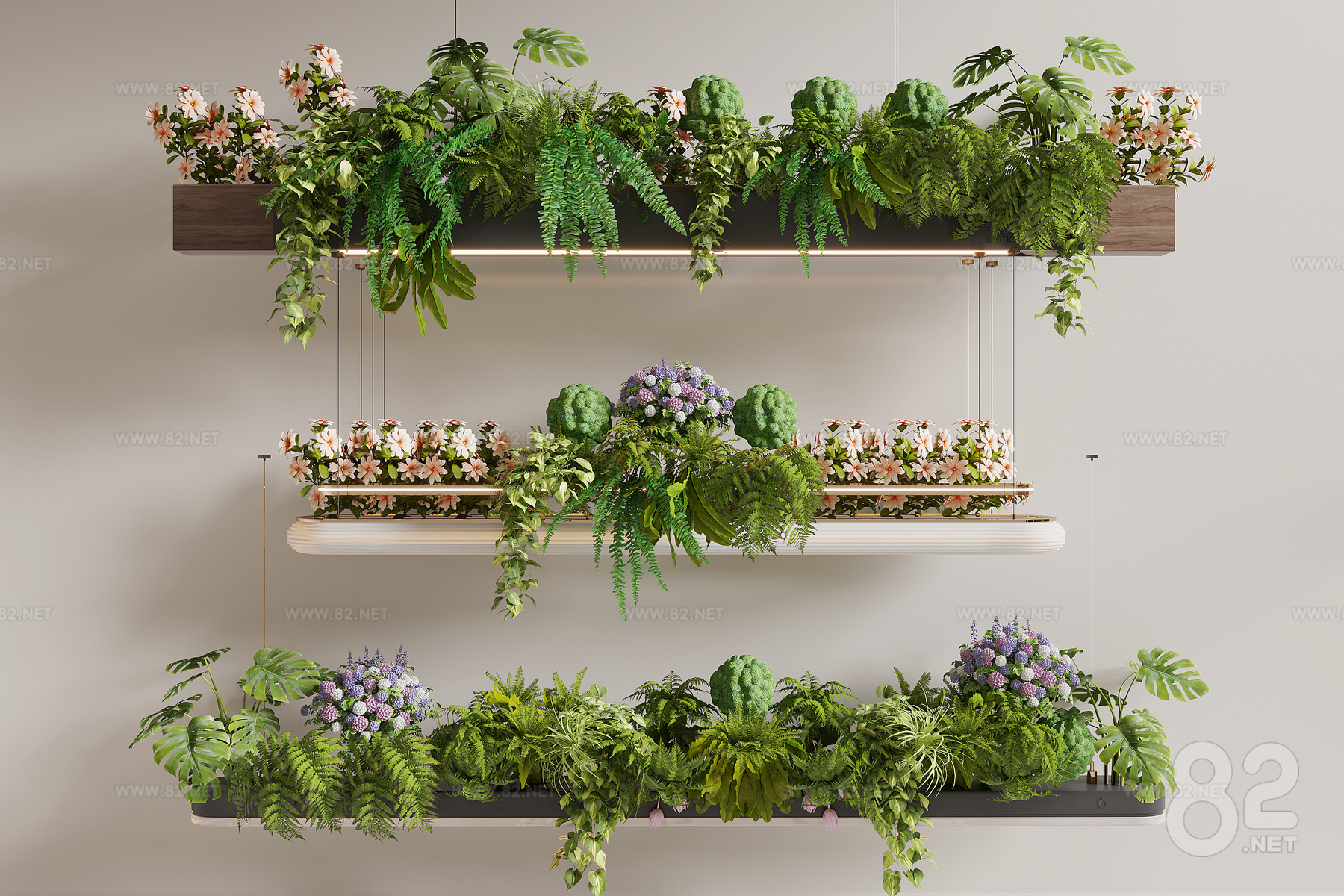 chandelier flower box flower box hanging plant plant flower box ...