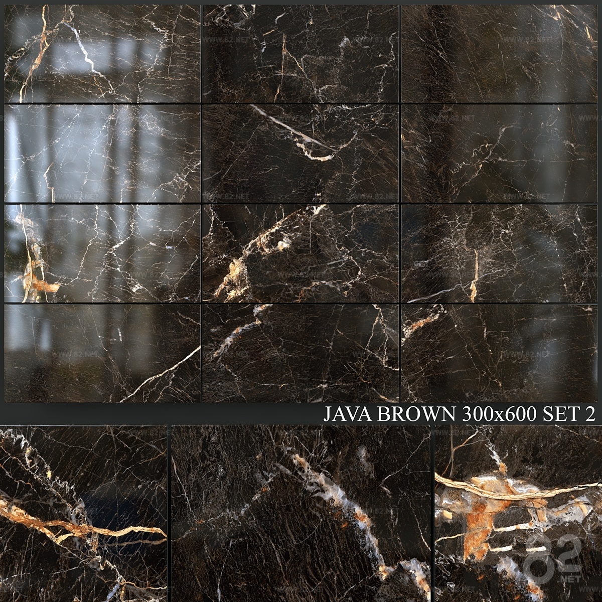 Yurtbay Ceramic Java Brown 300x 600 Set 2 download | 3Ds Max(.max ...