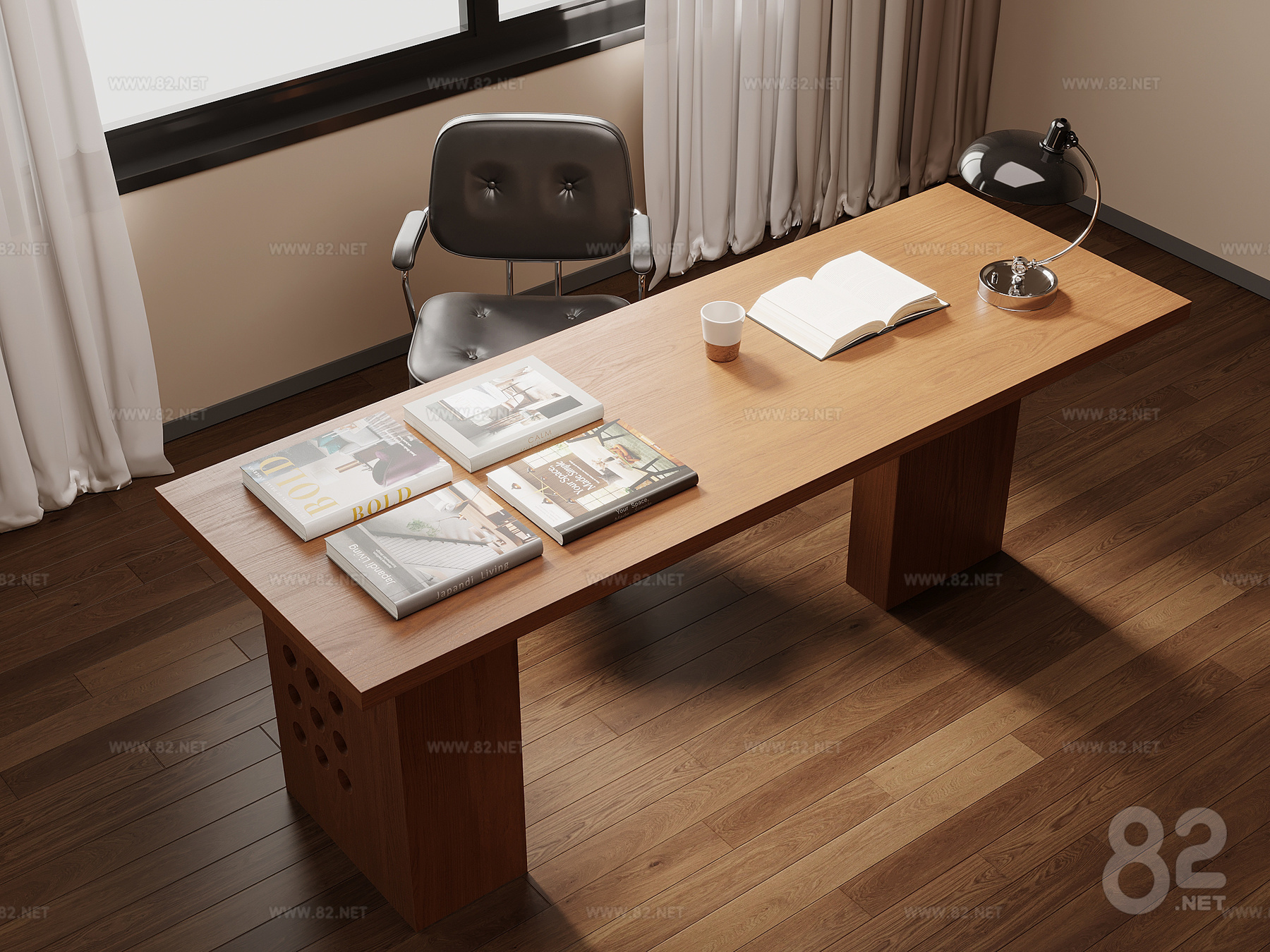 medieval style desk and chair download Sketchup Model | SketchUp(.skp ...
