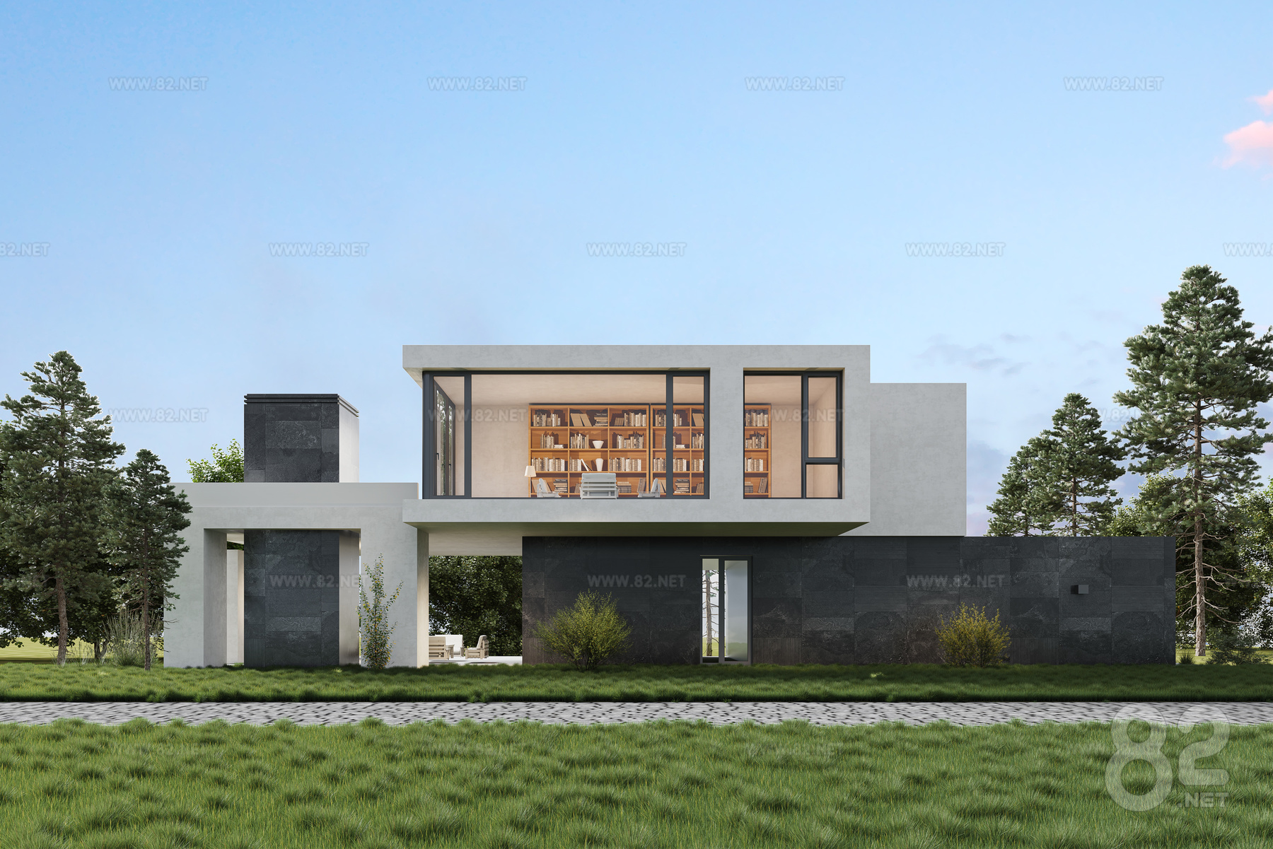 Minotti Modern Single-family Villa Modern Alien Villa Exterior ...