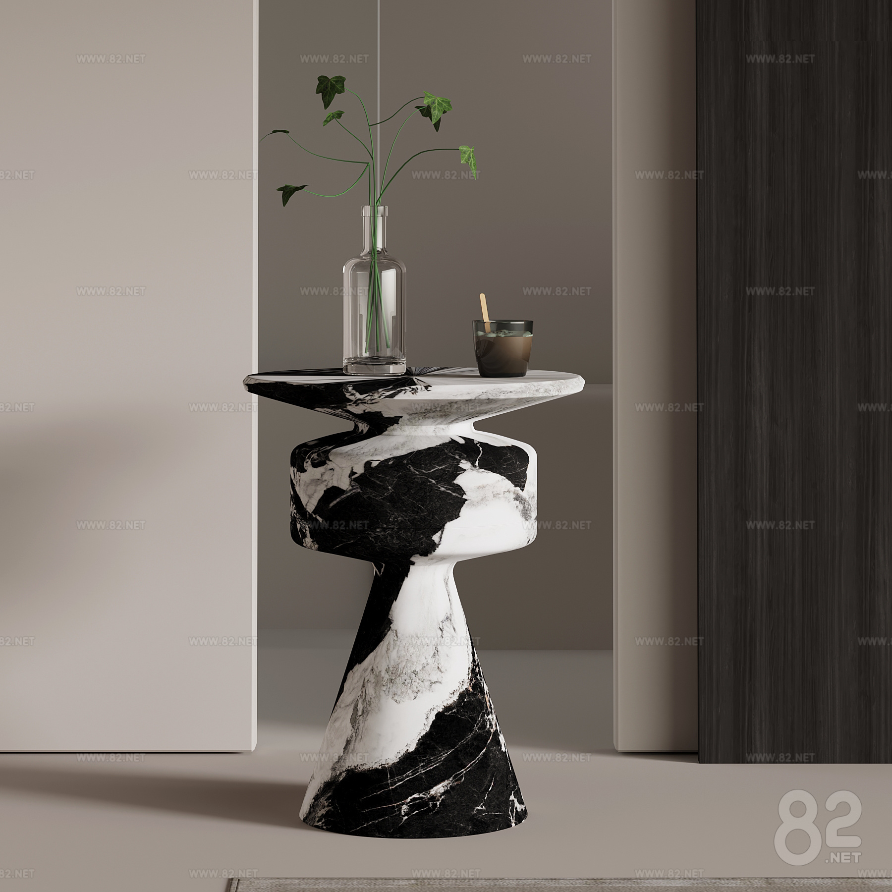 Modern Italian-style Side-section Marble Corner-section Round-section ...