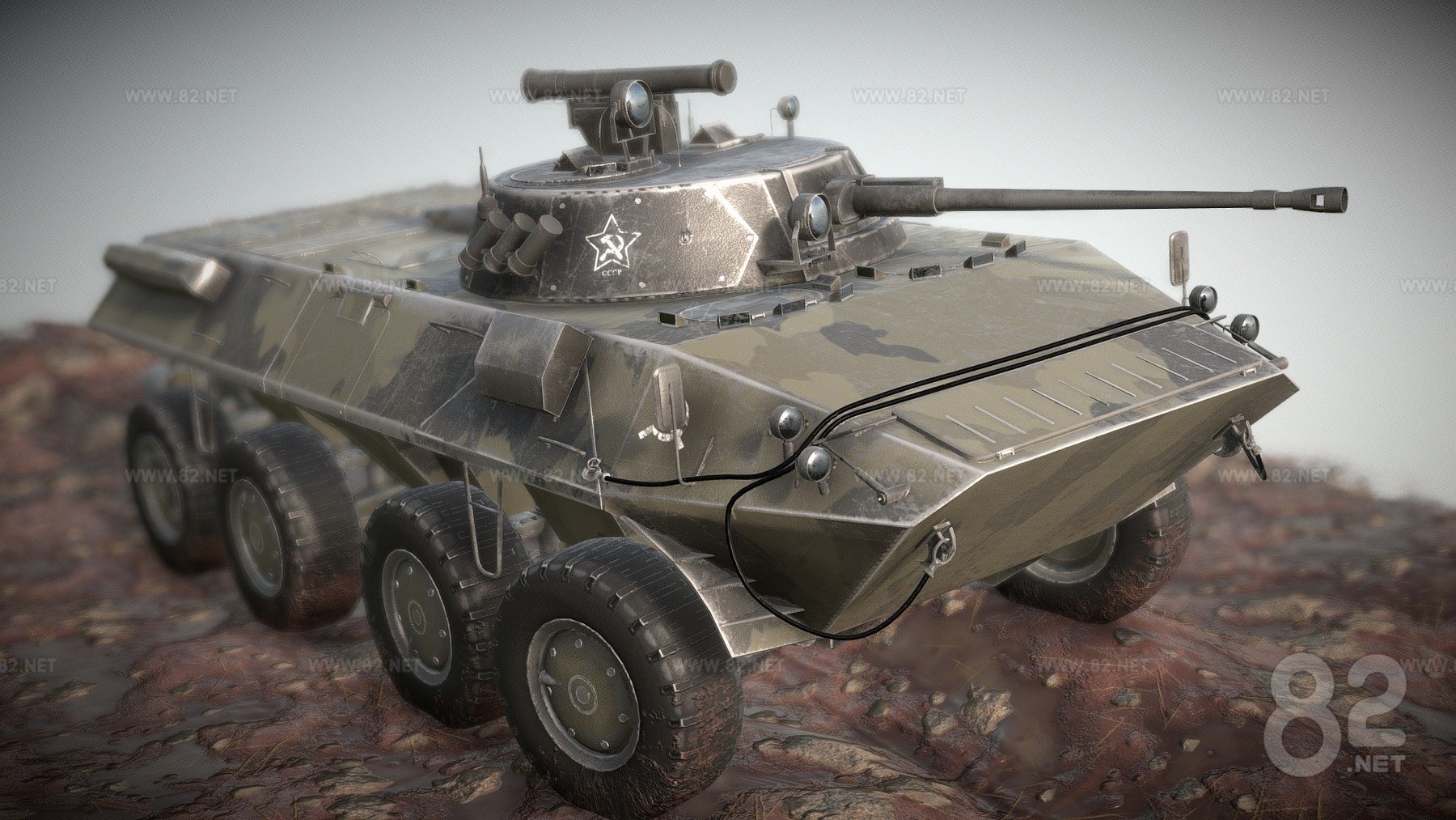 BTR90 armored car download | 3Ds Max(.max) - 82Models