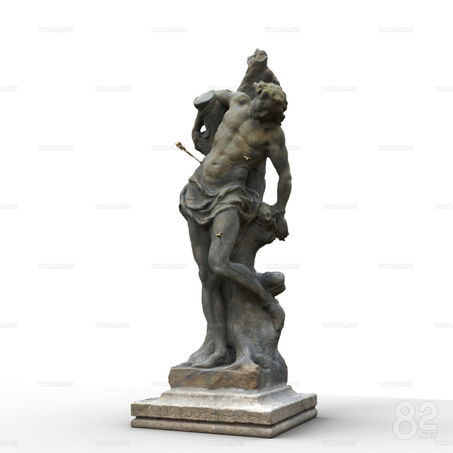 Statue of St. Sebastian Karlstein download | 3Ds Max(.max) - 82Models
