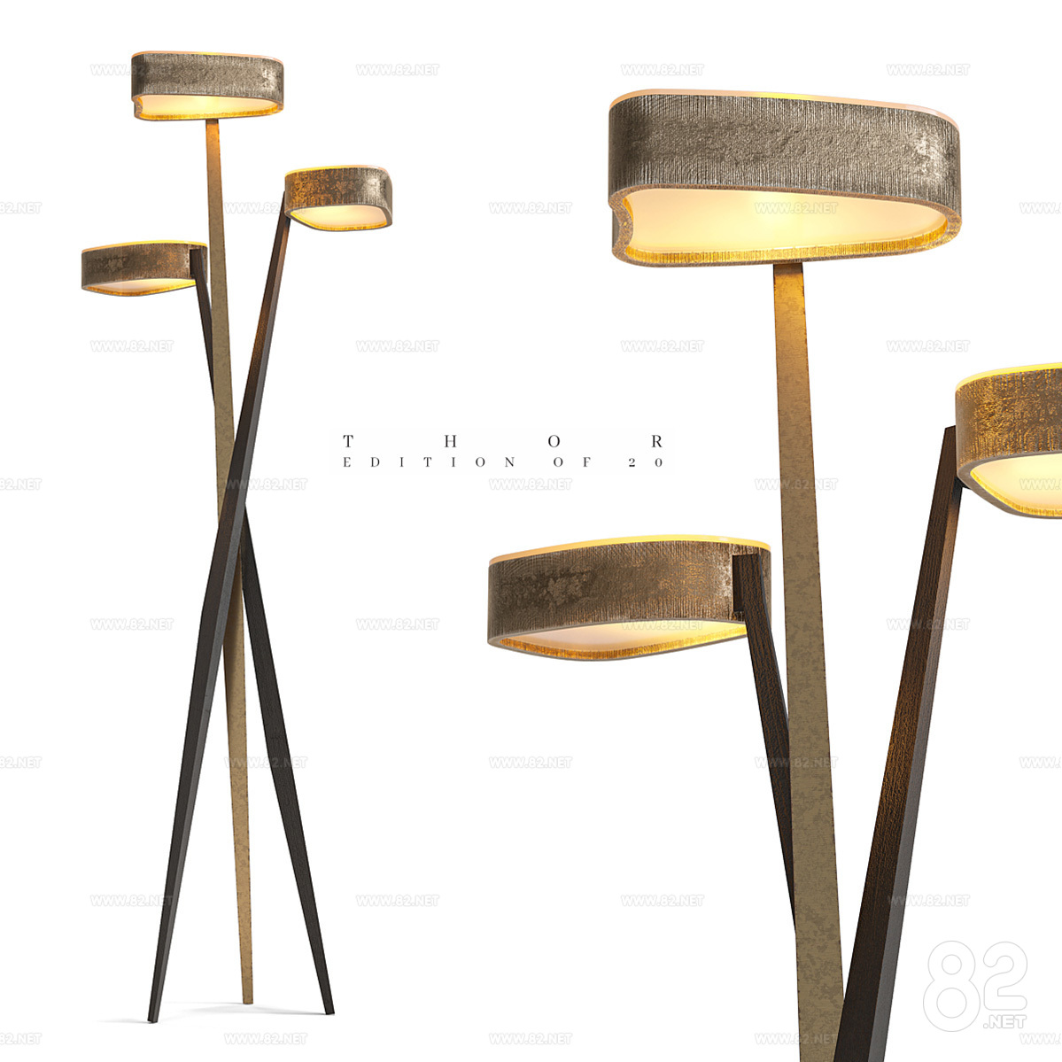 Modern THOR Metal Floor Lamp download | 3Ds Max(.max) - 82Models
