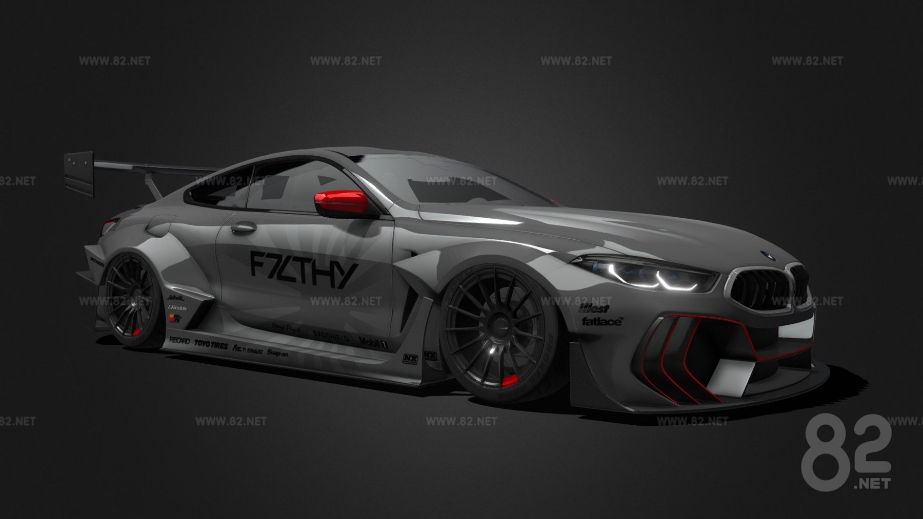 BMW M8 Competition Edition Wide Body download | 3Ds Max(.max) - 82Models
